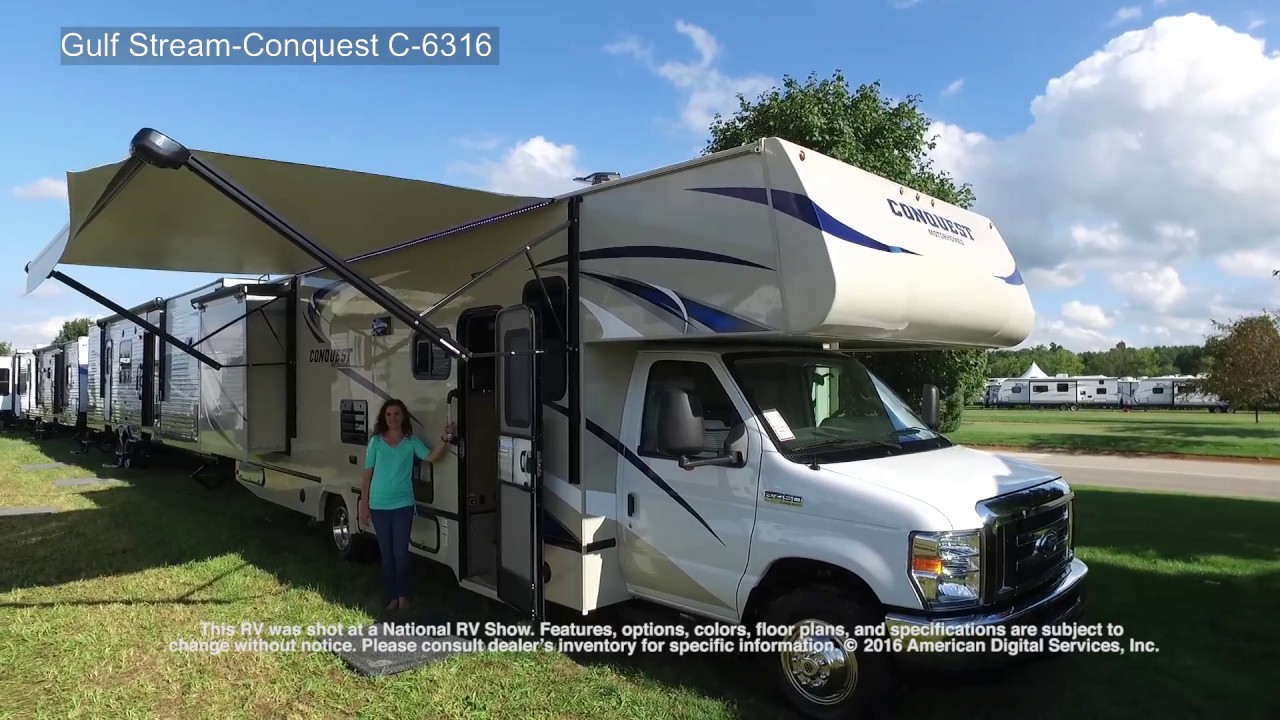 2017 Gulf Stream RV-Conquest Class C-6316 - YouTube