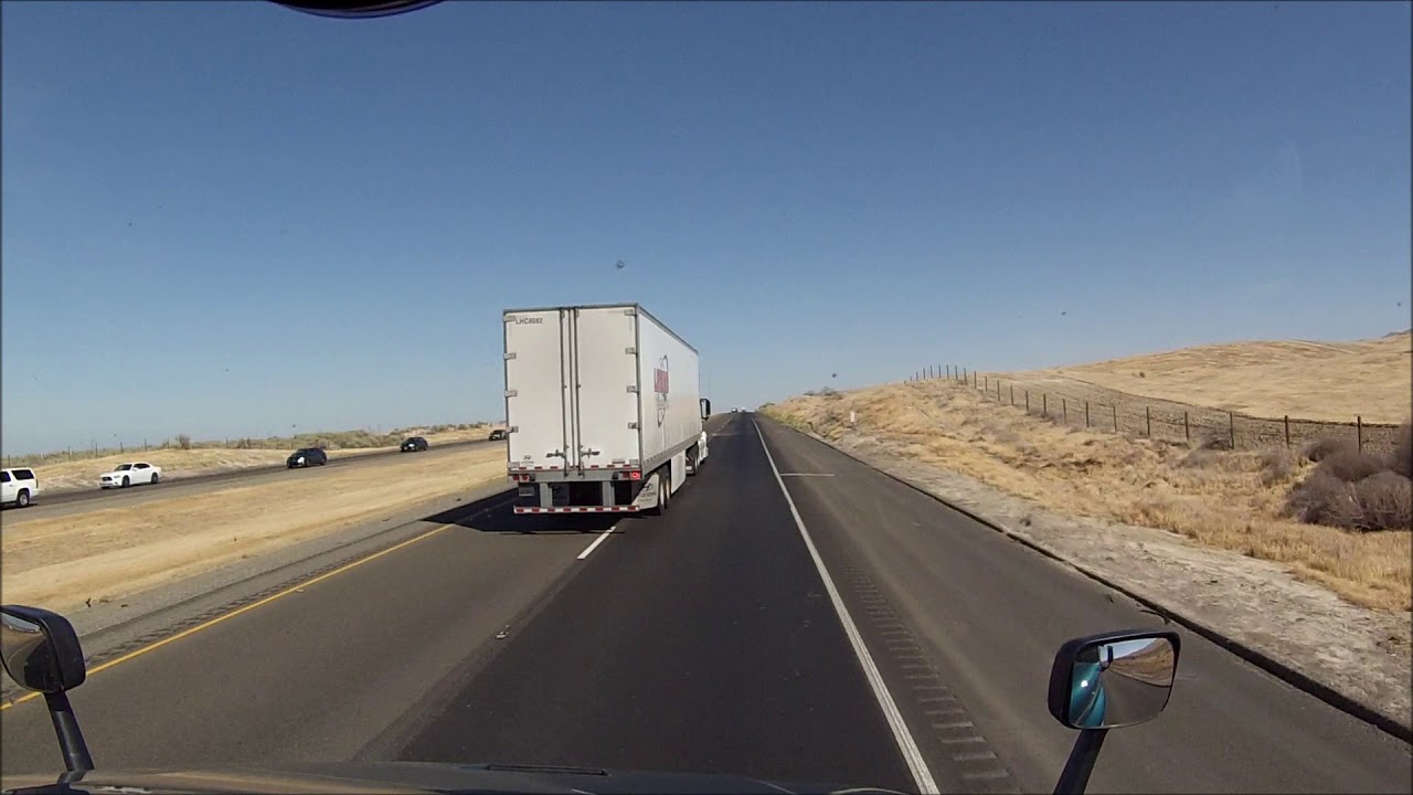 Interstate 5 California - Exit 372 to Exit 349 - YouTube