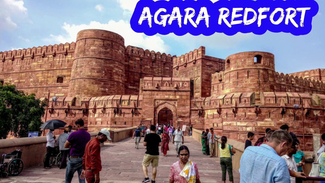 Agara redfort / Akabar Mahal photos - YouTube