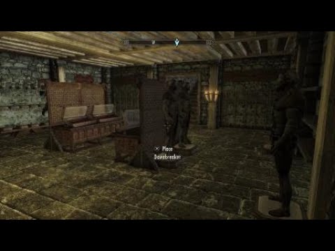 A Worrior's Hall. Hendraheim HOUSE TOUR: Skyrim Anniversary Edition ...