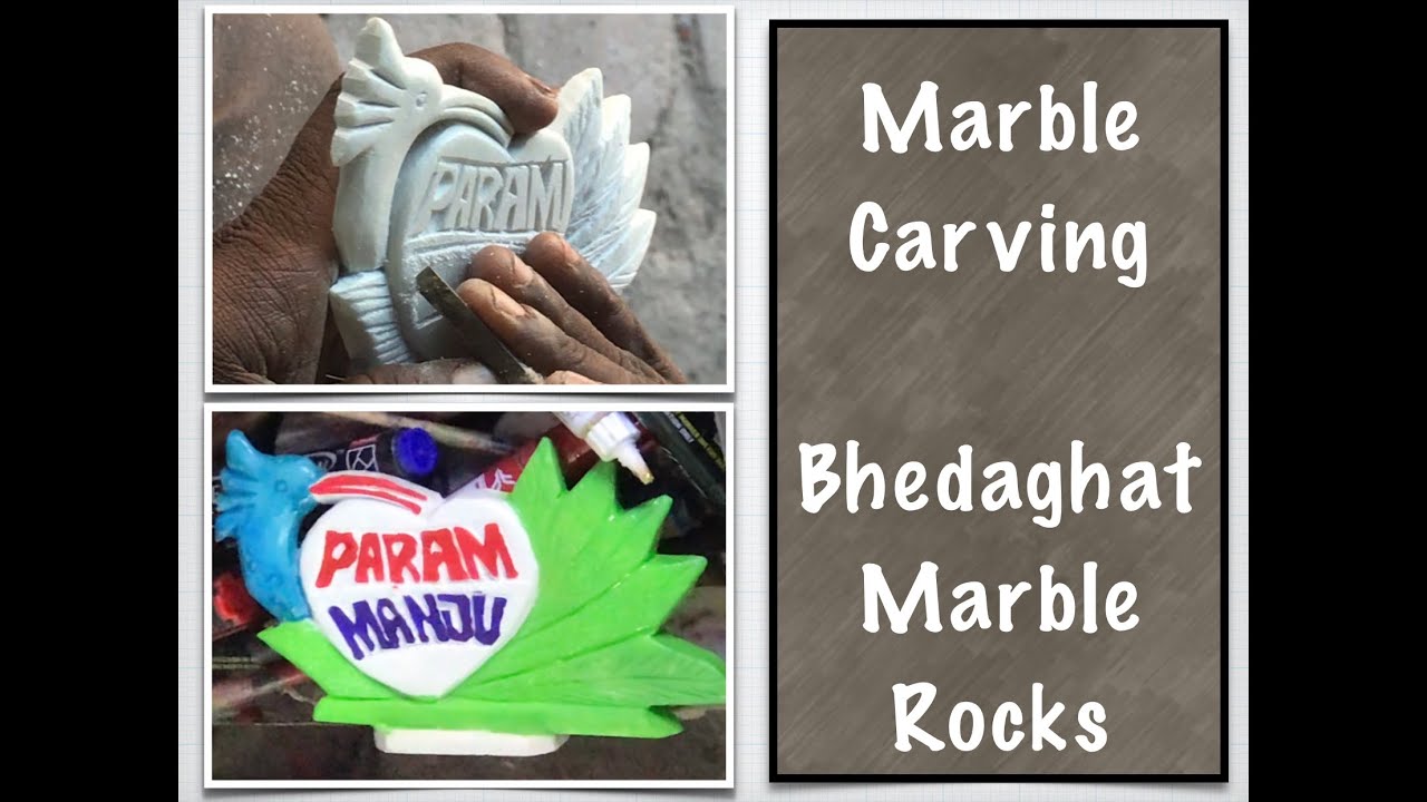 How-To Do Marble Carving | Write Your Name on a Marble Rock - YouTube