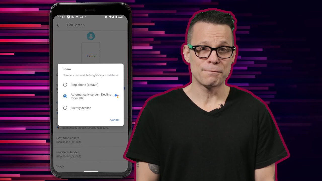 How to enable Auto Call Screening on the Google Pixel 4 - YouTube