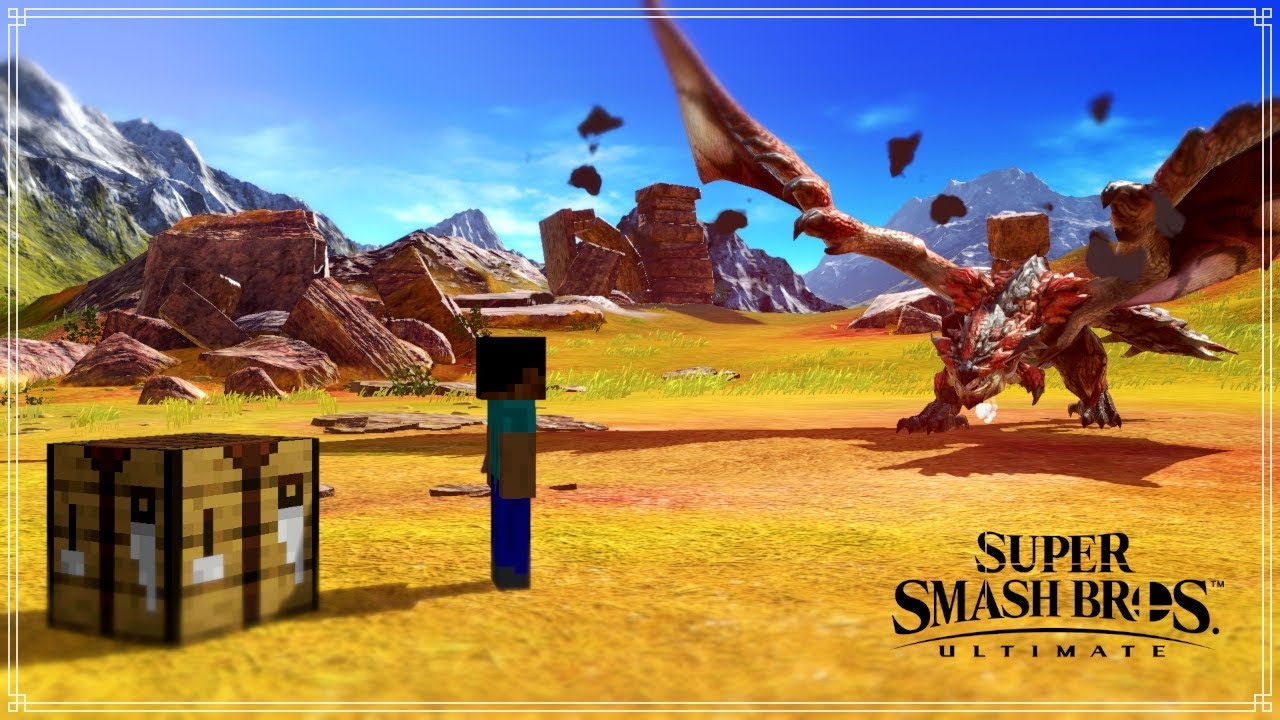 O FINAL ÉPICO DE SMASH ULTIMATE COM O STEVE DE #MINECRAFT - YouTube