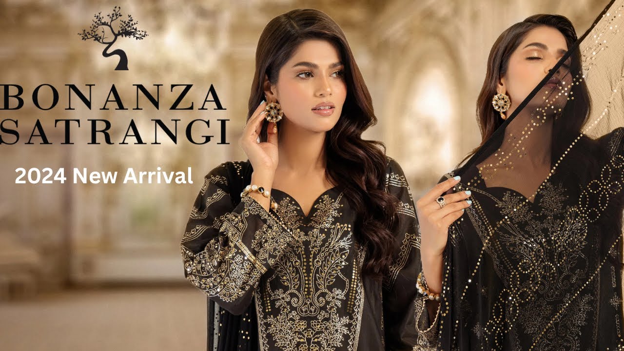 Bonanza Satrangi Unstitched Collection 2024 | Luxury Formals ...