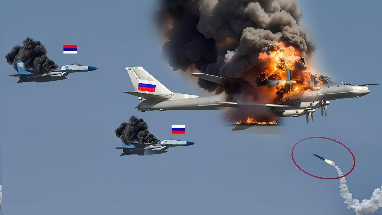 World shocked! 12 South Korean Tu-95 bombers blown up by latest US ...