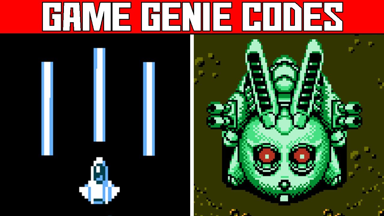 (Gun-Nac NES) One Hit Kill & Infinite Bombs - Game Genie Codes - YouTube