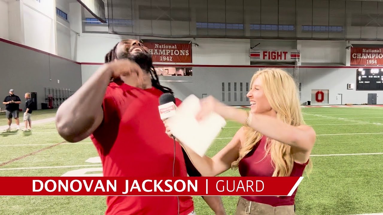 Donovan Jackson Has Fun as He Rerecords Interview - YouTube