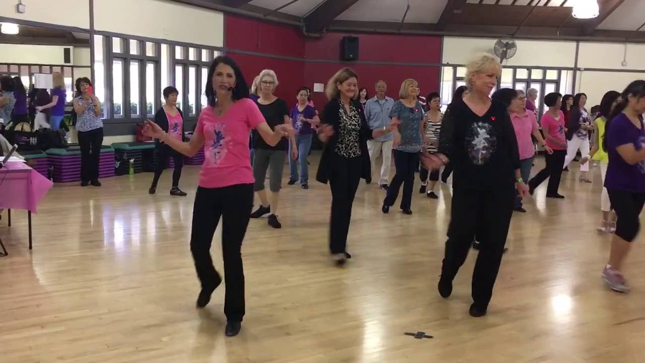 Movin' And A Groovin' Line Dance by Jo Thompson Szymanski @ 2016 SnK Jo ...