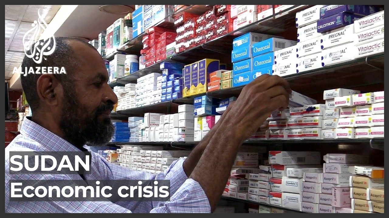 Sudan: Pharmacies struggle to get hold of medication - YouTube