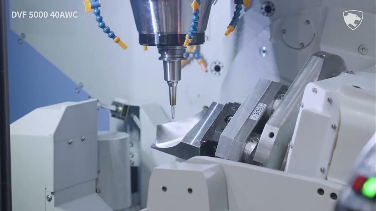DVF 5000 with Multi-Level AWCㅣ5 Axis Automation - YouTube