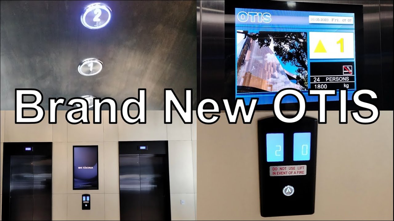 BRAND NEW | 2023 OTIS Gen 2 MRL Lifts | Takina Exhibition Centre ...