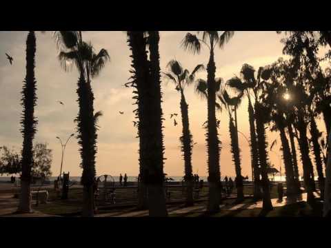 Gün batımı mersin sahili