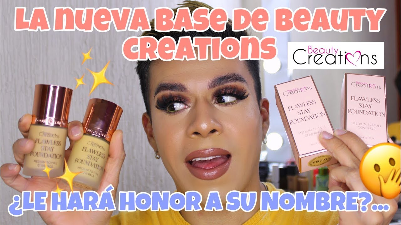 PROBANDO LA NUEVA BASE DE BEAUTY CREATIONS | FLAWLESS STAY FOUNDATION ...