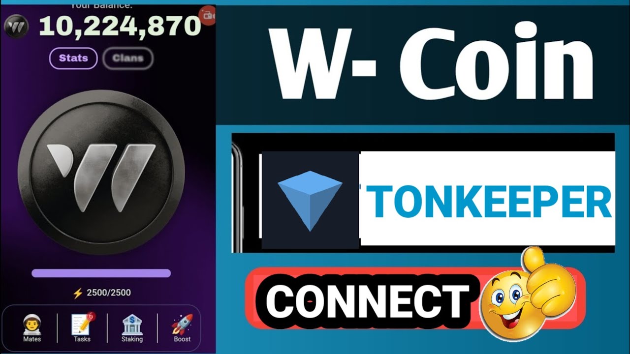 How to Connect Wallet to W-Coin - YouTube