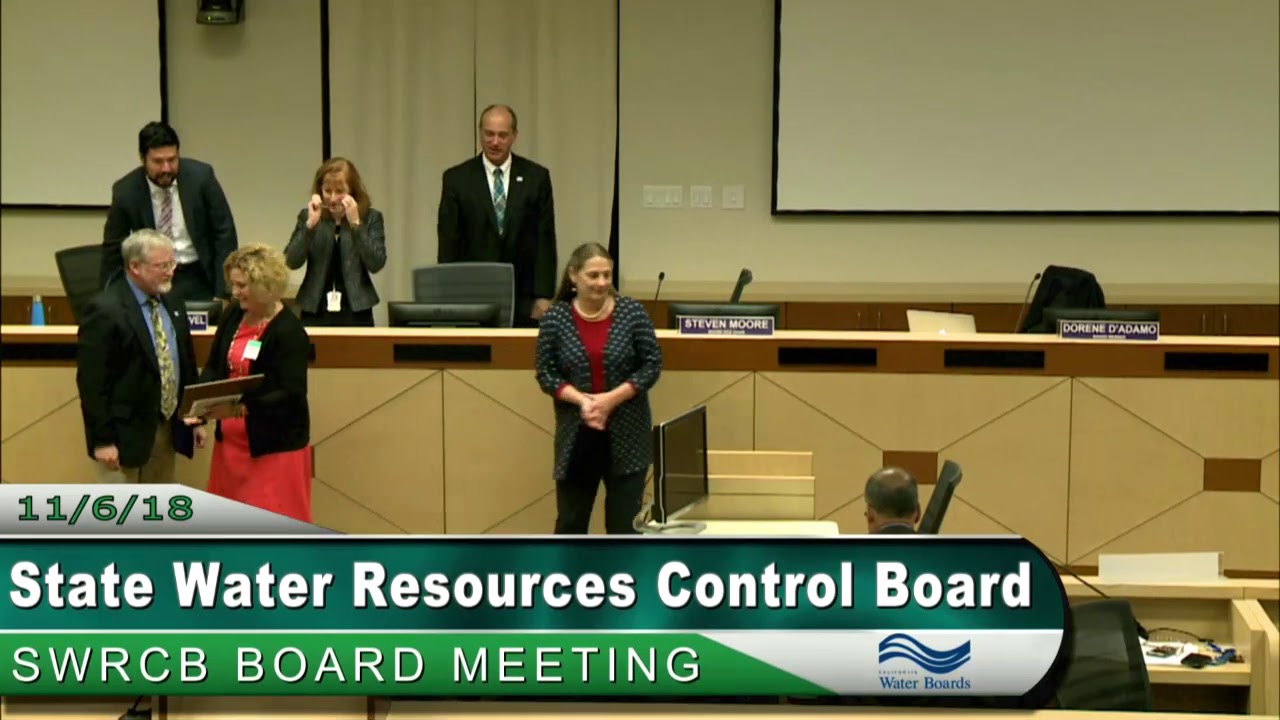 SWRCB Board Meeting 110618 - YouTube