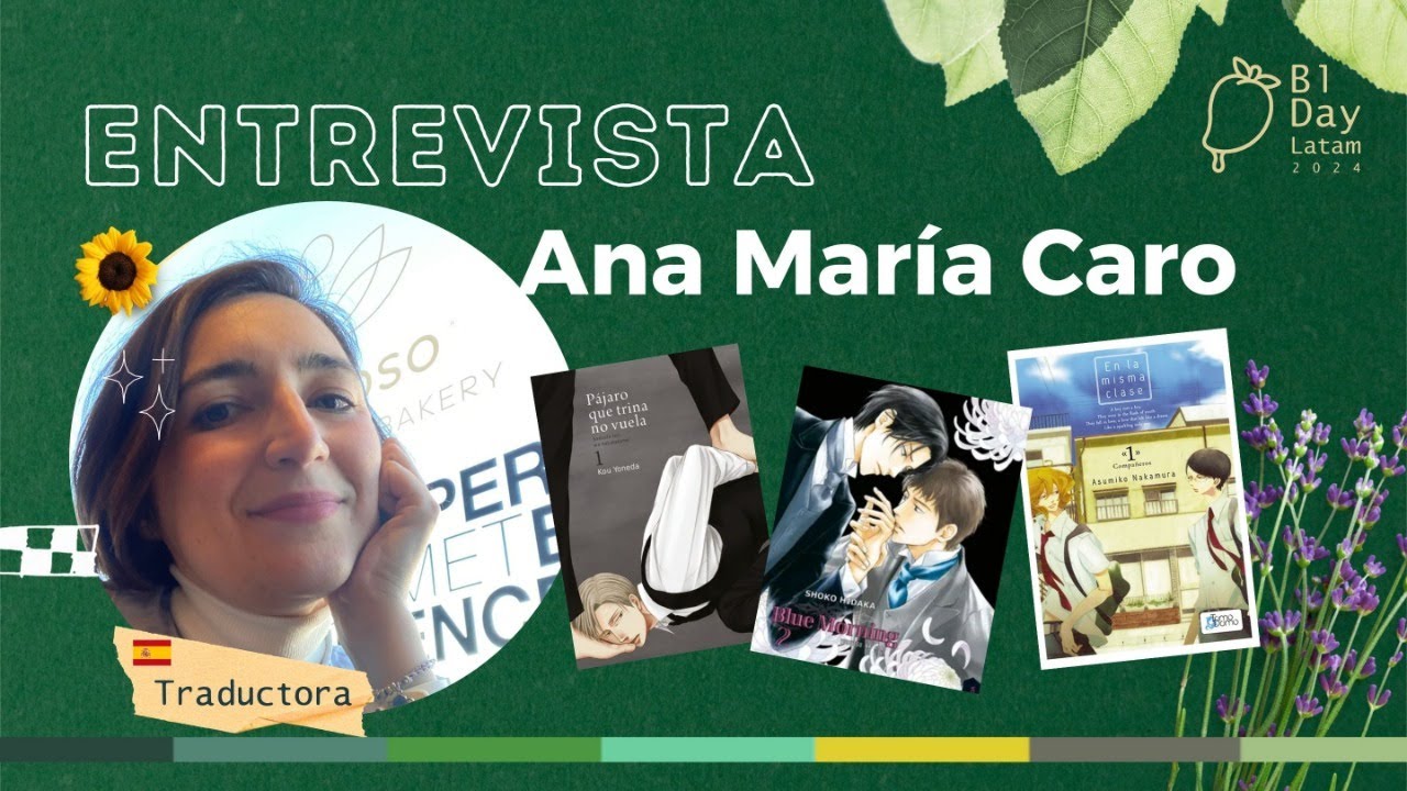 Entrevista a traductora de BL: Ana María Caro - YouTube