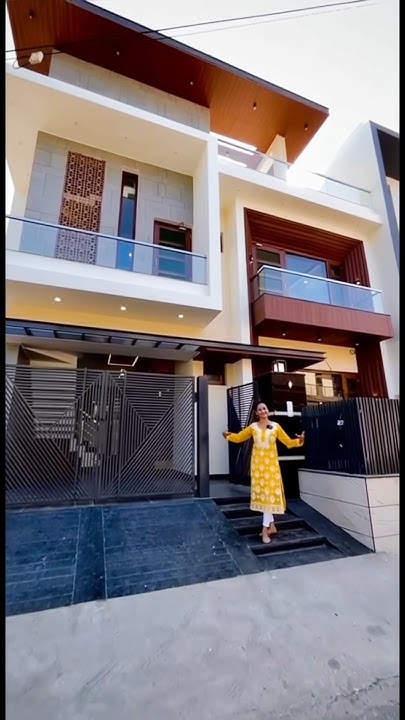 🔥 Corner 4BHK 200Gaj House For Sale @Near Chandigarh 9318577888 #shorts - YouTube