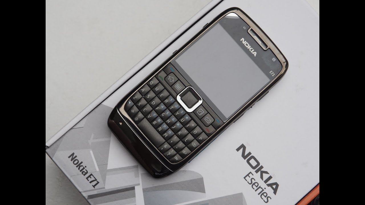 Nokia E71 - YouTube