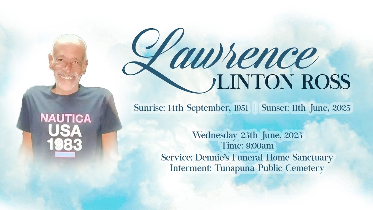 In Loving Memory Of Lawrence Linton Ross - YouTube