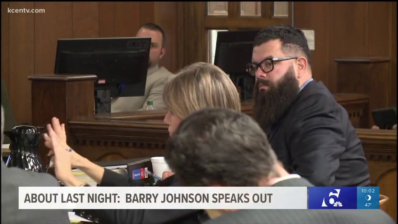 About last night: Barry Johnson speaks out - YouTube