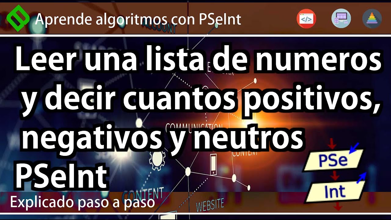 🔷 Leer una LISTA DE NÚMEROS y decir cuántos POSITIVOS, NEGATIVOS y ...