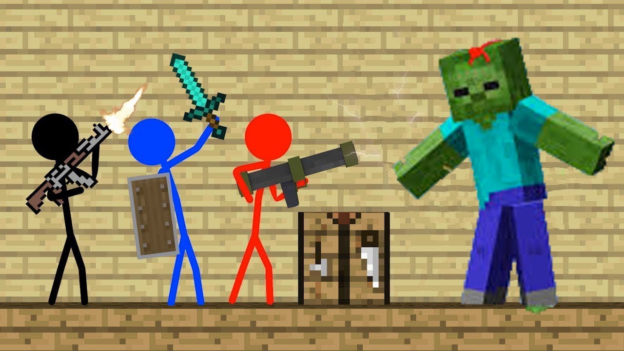 Animation VS Minecraft Zombie Apocalypse - AVM Short Animation - YouTube