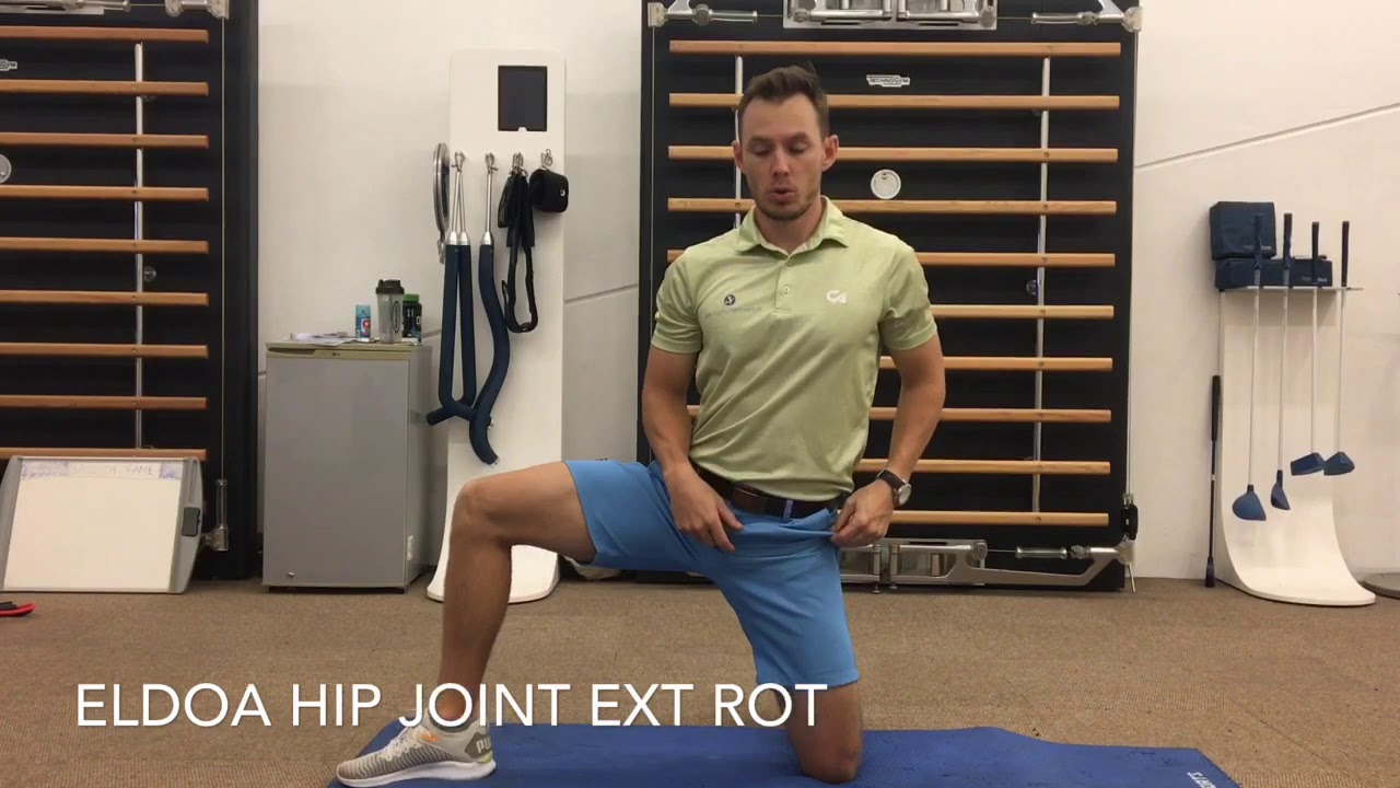 ELDOA Hip Joint - YouTube