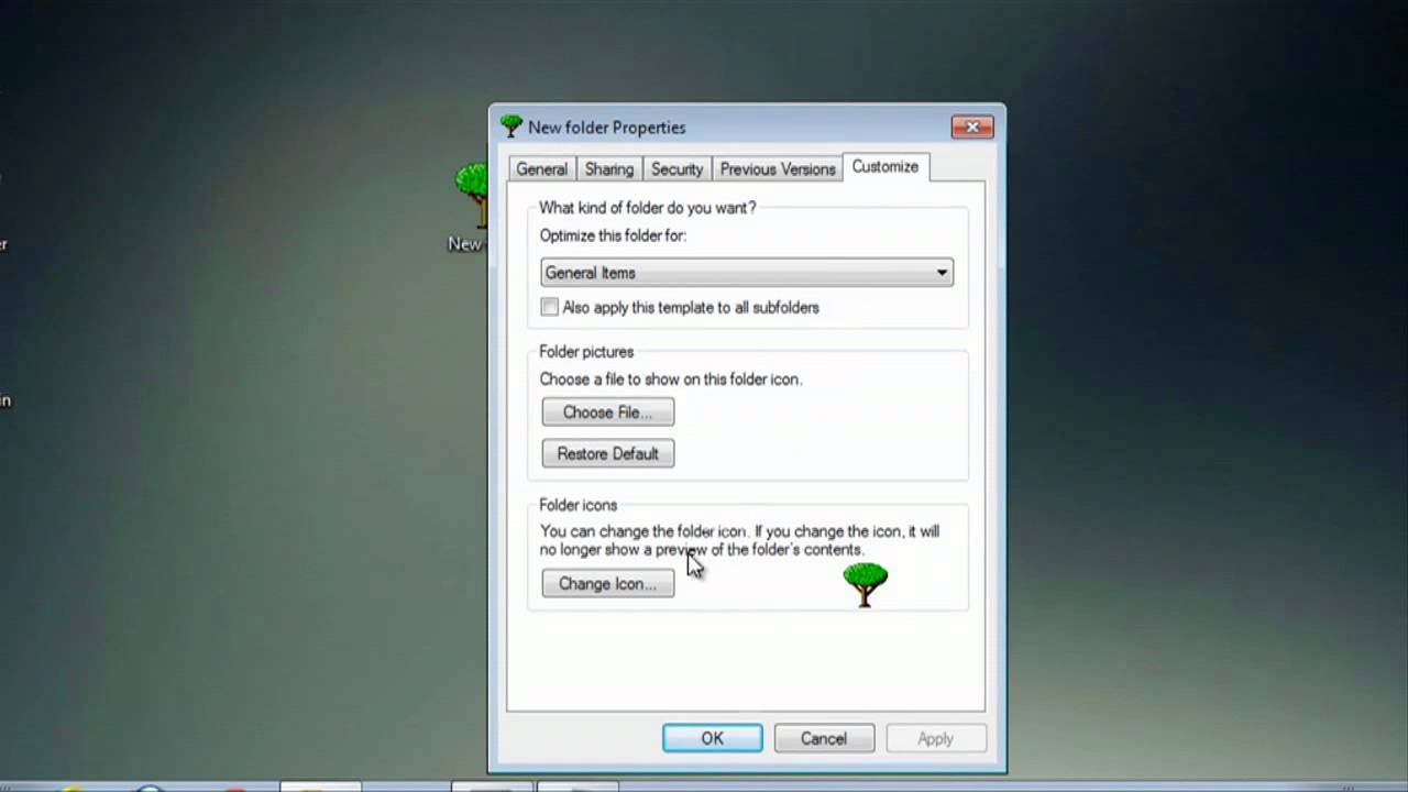 Windows 7 Default Icons