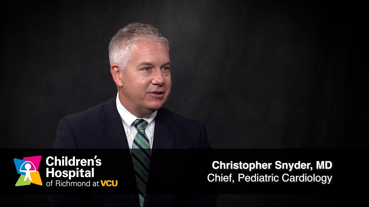 Meet Dr. Chris Snyder: Chief of pediatric cardiology - YouTube