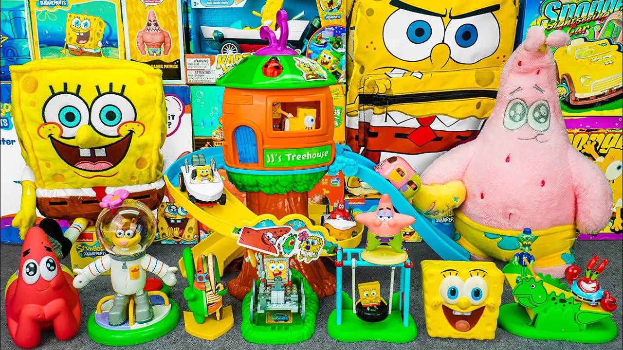 94 Minutes Oddly Satisfying Unboxing SPONGEBOB SquarePants Toy ...