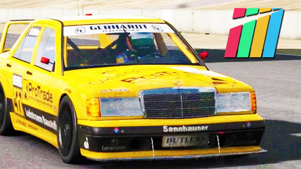 Project CARS MP #11 - Merc 190's at Mazda Raceway - YouTube