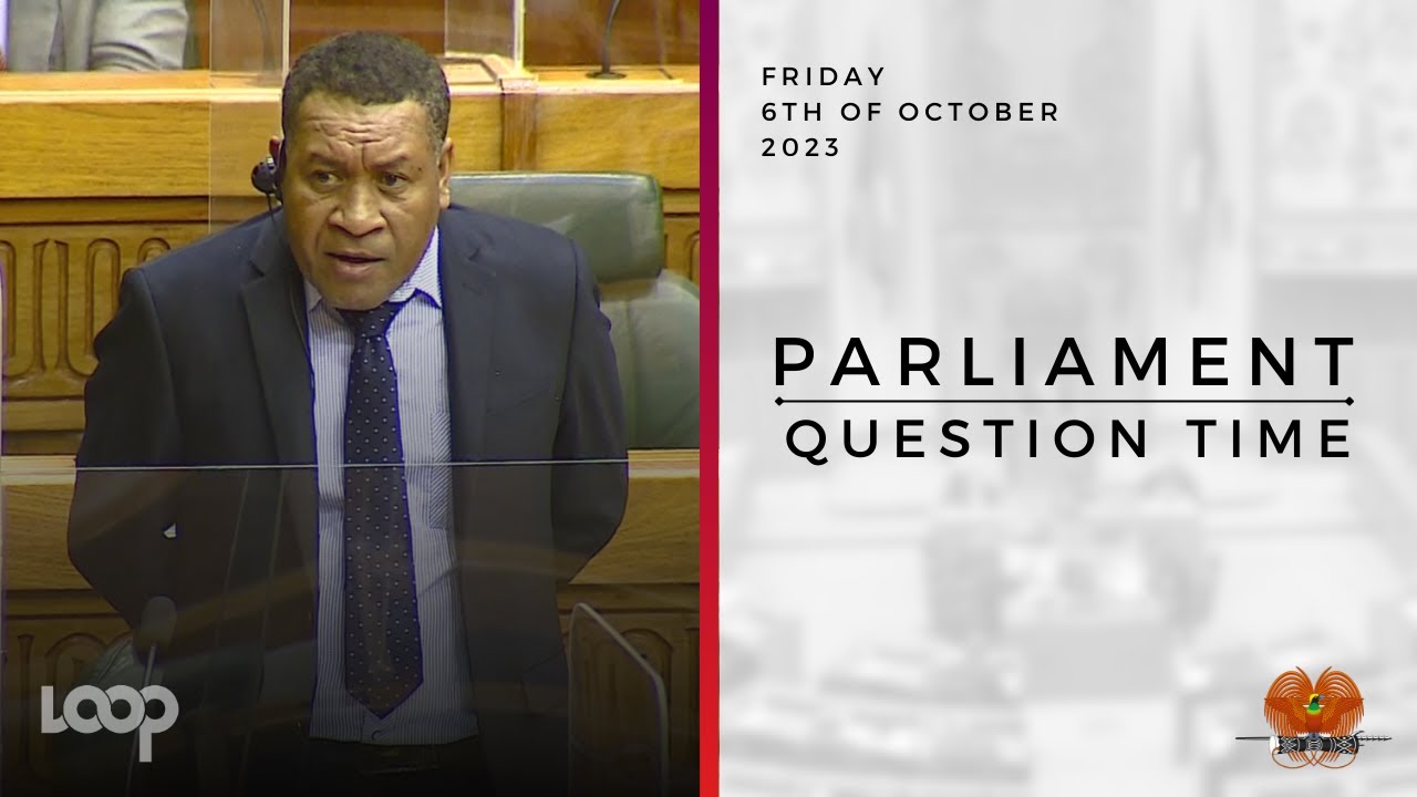 Parliament Question Time | Friday, 6th of October, 2023 - YouTube