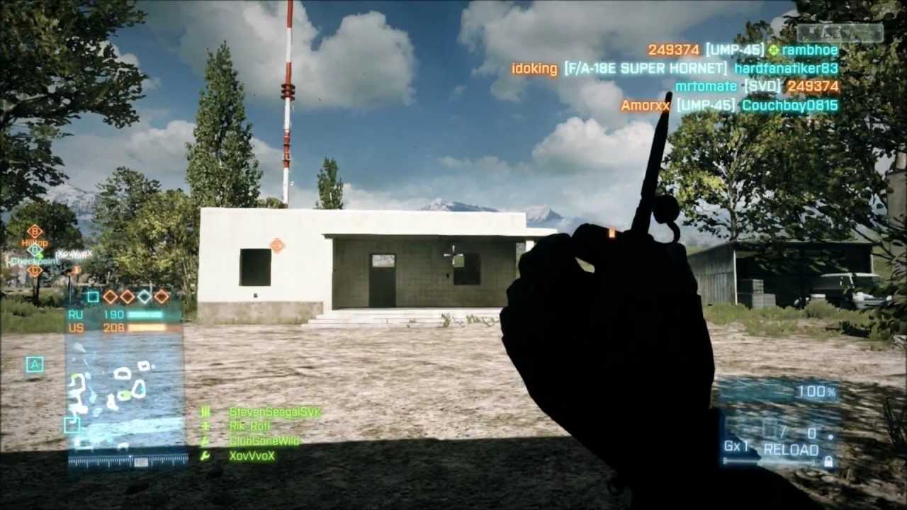 Battlefield 3 : Destruction fun montage [HD 1080p] - YouTube