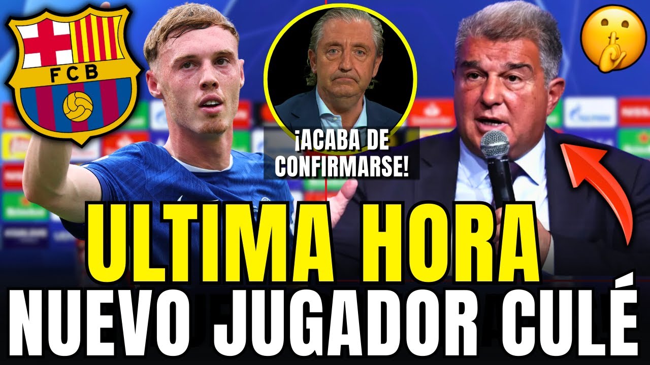💣🚨¡EXPLOTO AHORA! ¡LA NOTICIA BOMBA DEL BARCELONA QUE SACUDE TODO ...