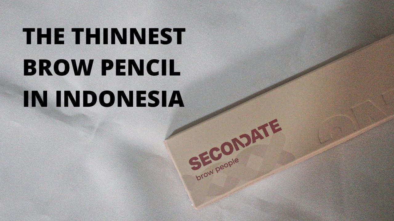 REVIEW | Secondate: Brow People (Shade: Ash Brown) | shafiarisa [RE ...