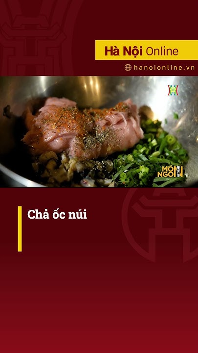 Chả ốc núi #shorts - YouTube