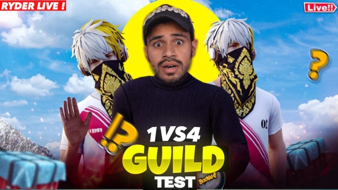 RYDER LIVE || Official 🏆 Guild Test 🤩 RYDER LIVE || #hawks @HWKRYDER ...