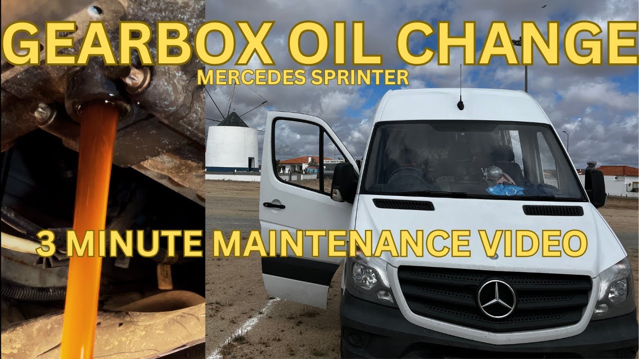 How To; Mercedes Sprinter Gearbox Oil change Manual Transmission Gear ...