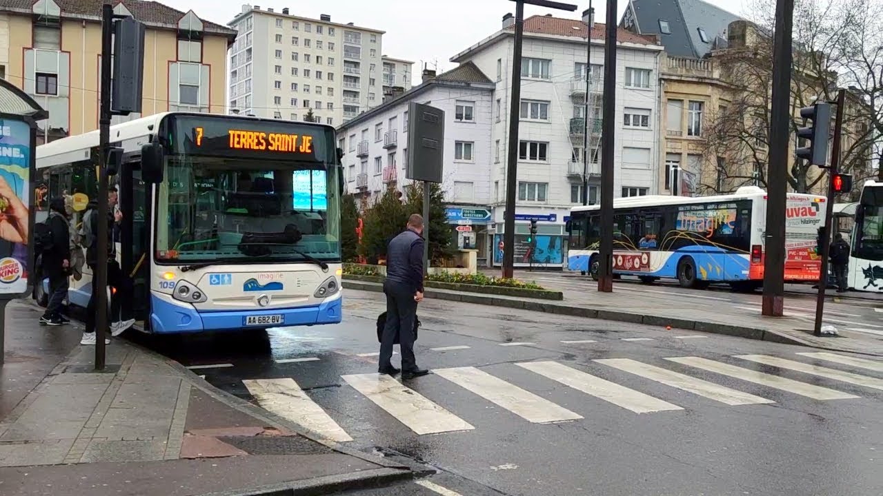 Circulations bus Imagine Epinal - YouTube