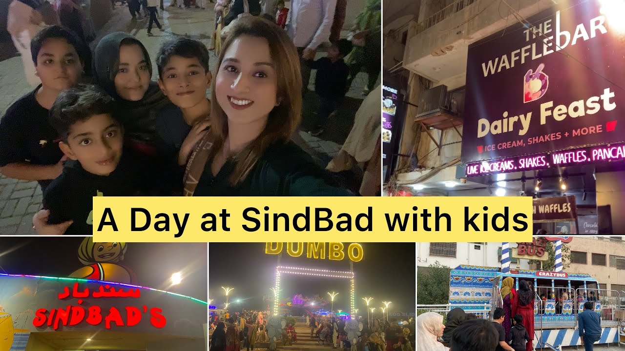 Sindbad Amusement Park // Best Rides in Karachi - YouTube