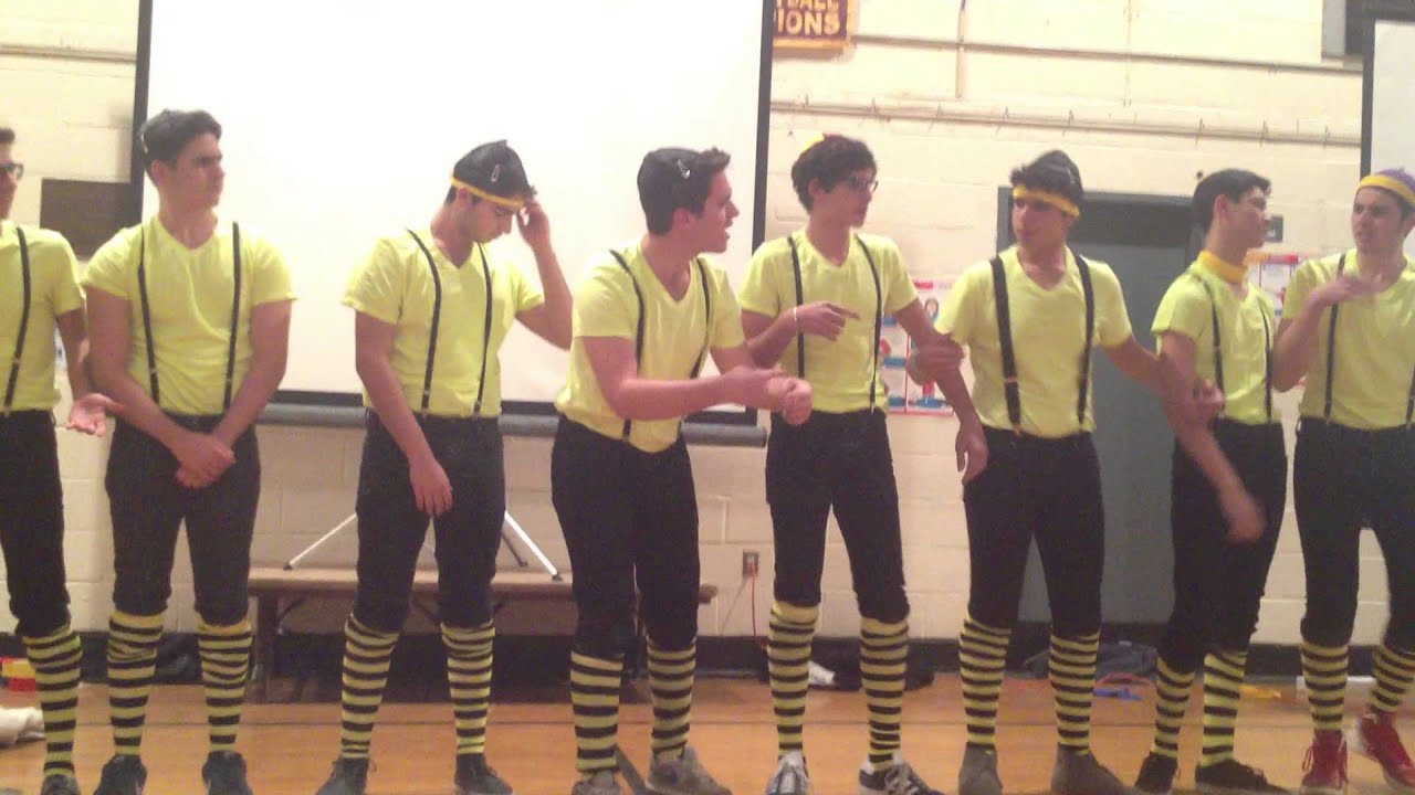 Color War 2013: Boys Dance - Yellow Team - YouTube
