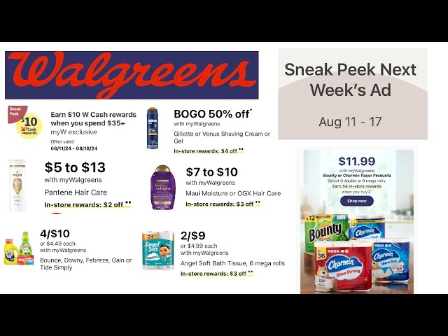 Walgreens Weekly Circular Walgreens Ad Scan For The Week Of 7/25/21