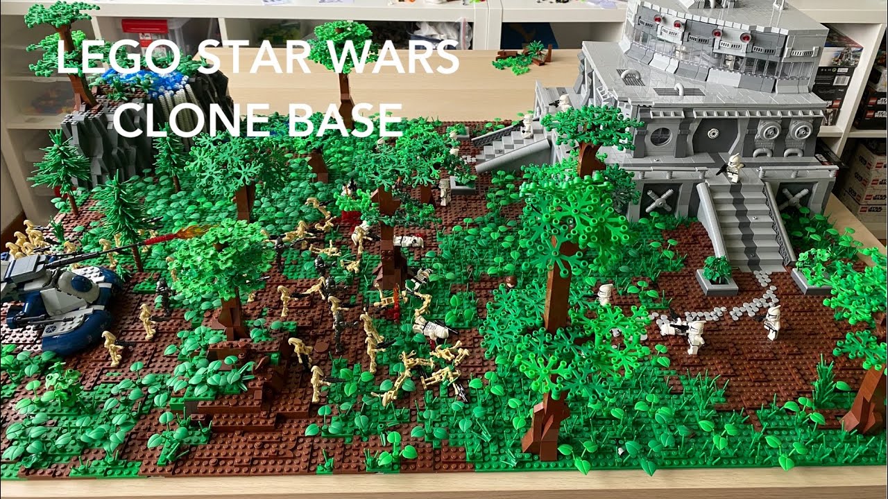 Lego star wars clone base - YouTube
