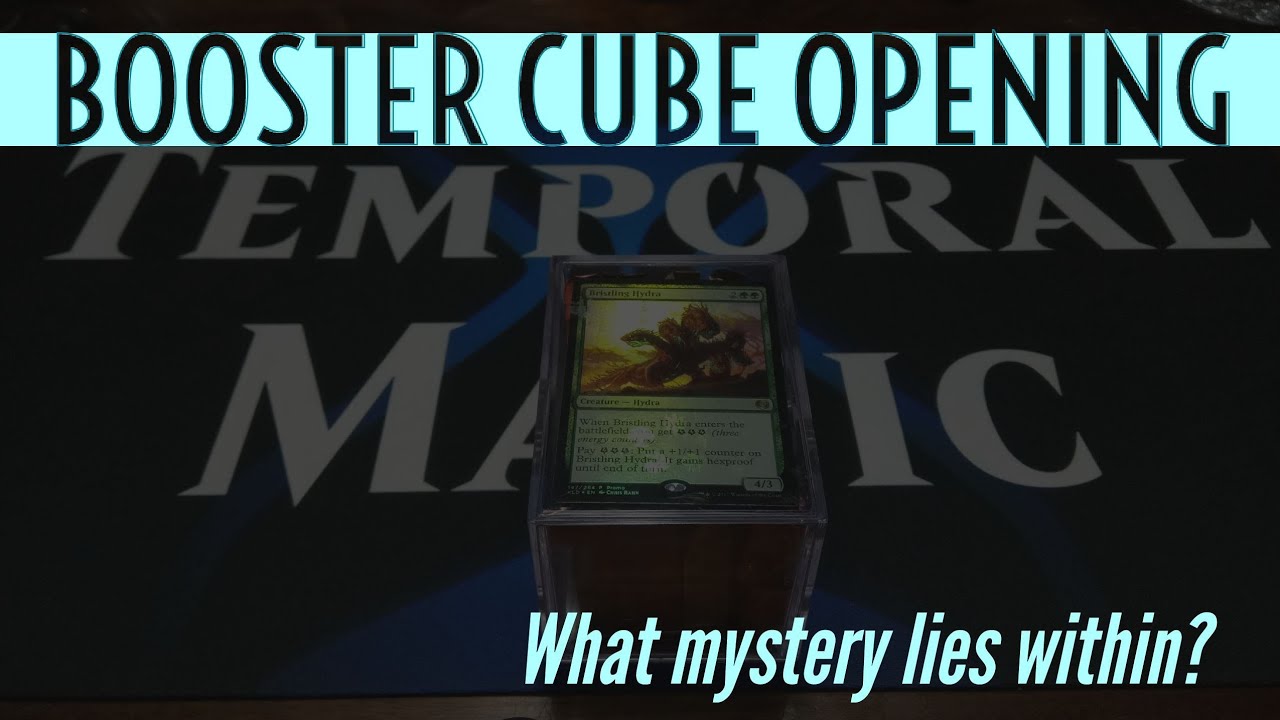 Booster Cube Opening - YouTube