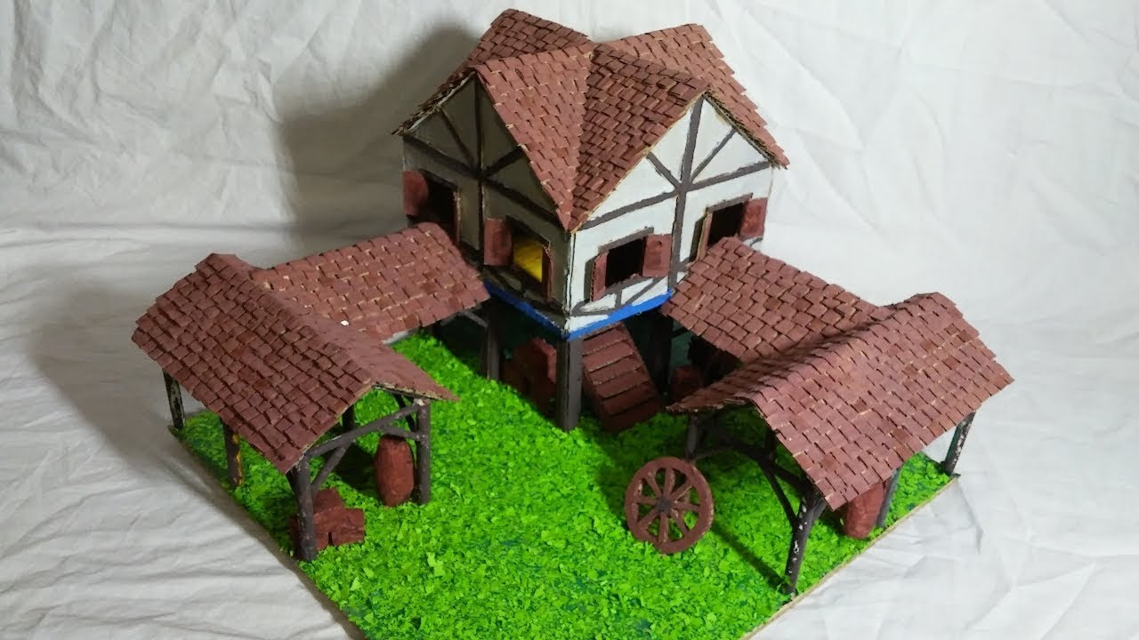 Beautiful House With Cardboard Crafts Ideas YouTube beautiful-house-with-cardboard-crafts-ideas-youtube