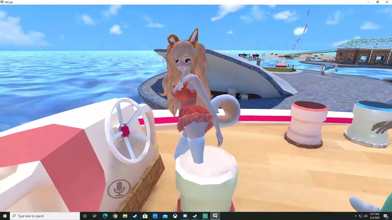 Playing VRChat for the first time - YouTube