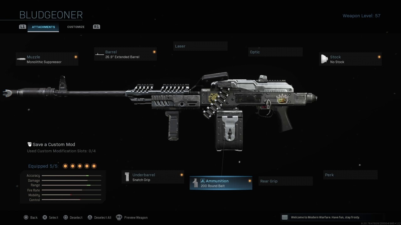 Call of duty Warzone Best PKM 'Bludgeoner' Loadout - YouTube