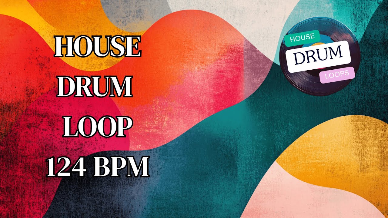 124 BPM House Drum Loop – Club-Ready Energy with Snap - YouTube