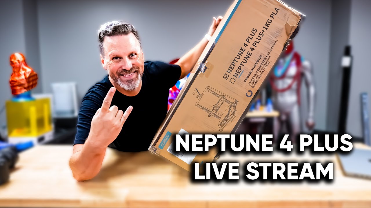 Elegoo Neptune 4 PLUS Fast 3D Printer UNBOXING - YouTube