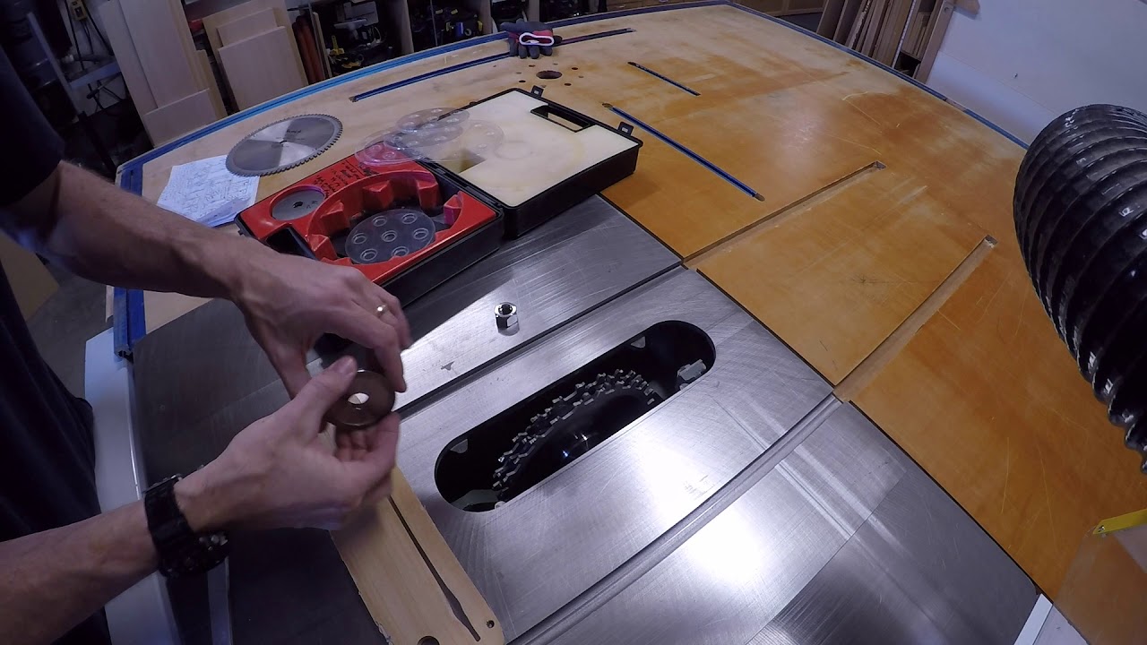 How To Setup And Use A Stacked Dado Set In A Table Saw!!! With Tips ...